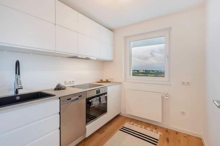 Penthouse 12. Stock · Panorama · Flughafen Muc - Freising