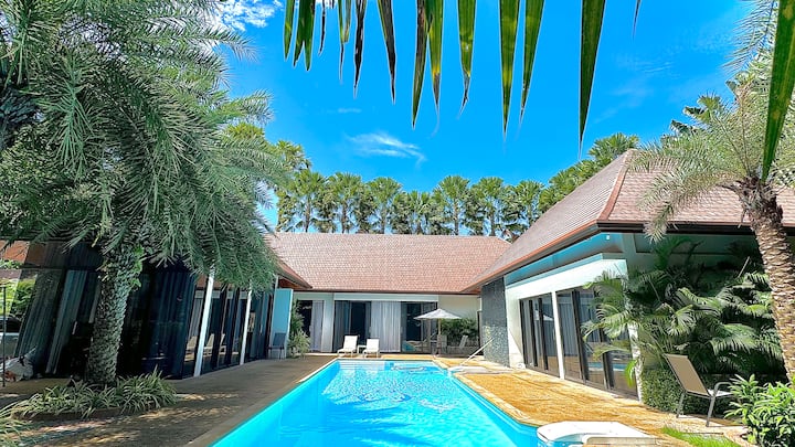 Jacuzzi,pool15 M,6bdr, 6bath, Grill,espresso, Cook - Phuket
