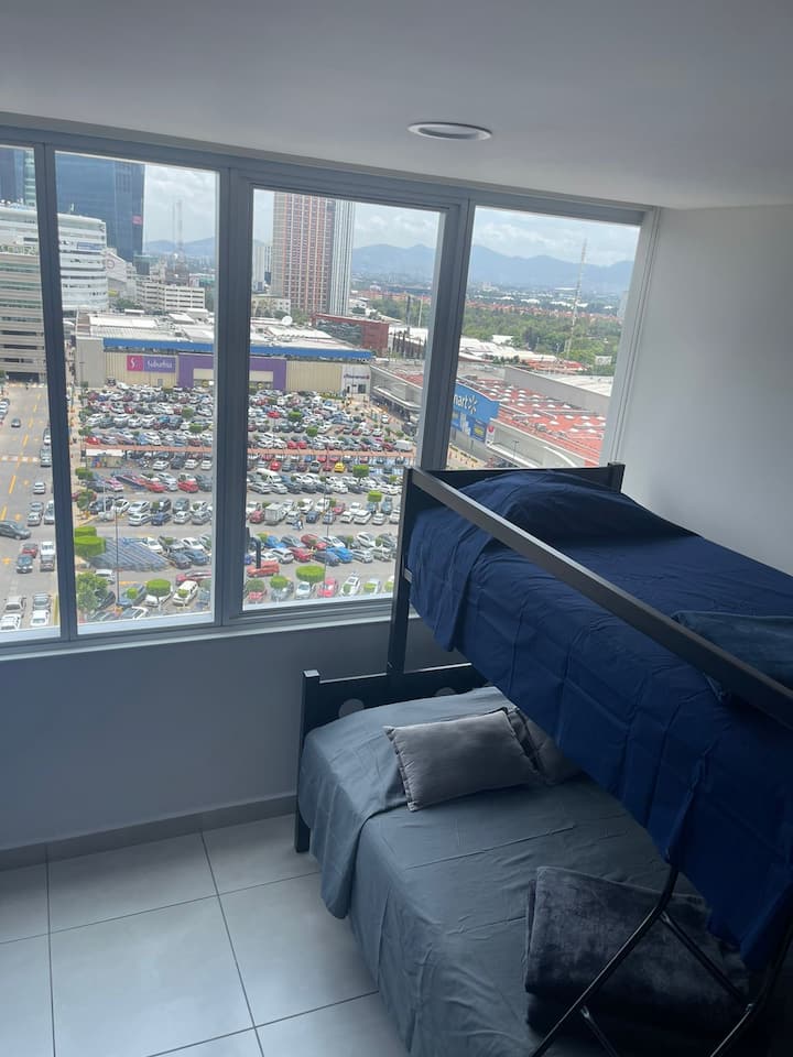 Hermosa Habitación Con Gran Vista - Mexico City