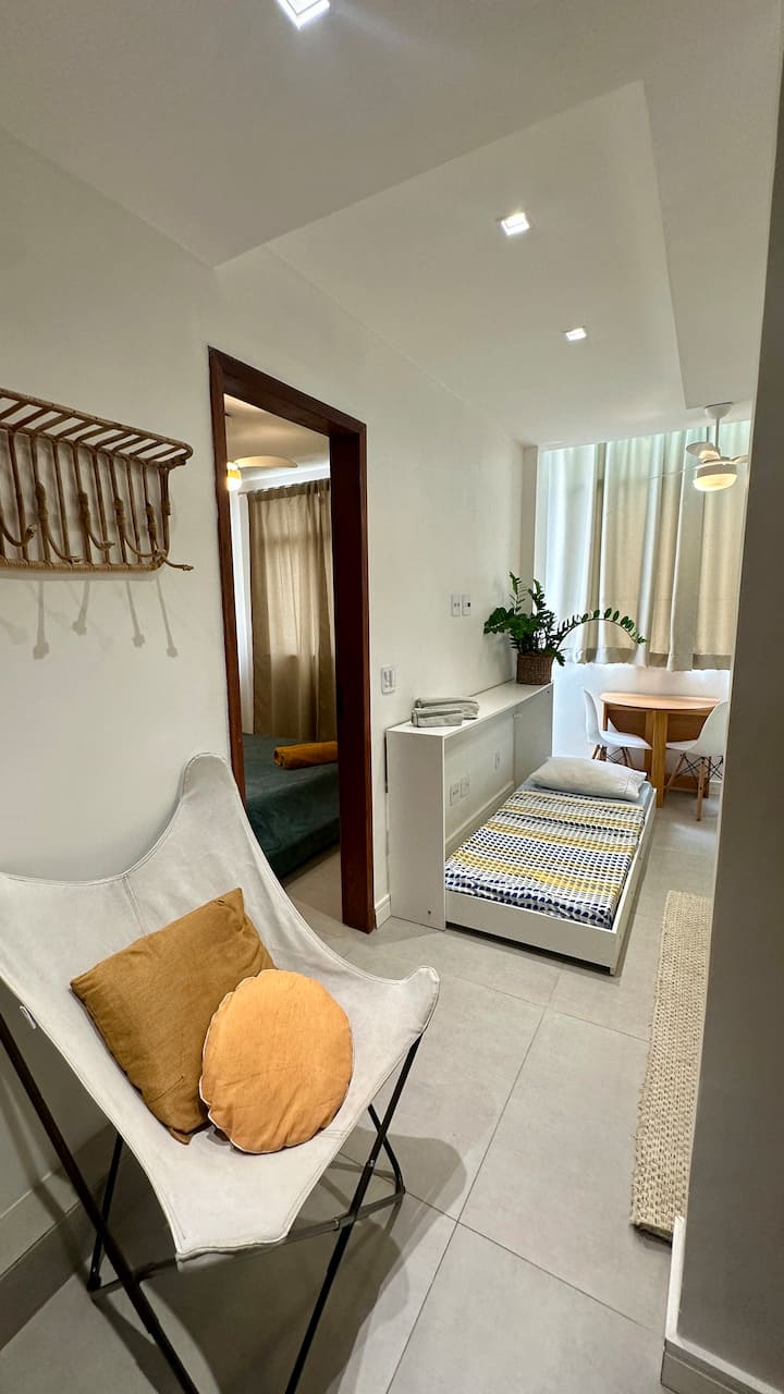 Apt In Leme - 300m To Beach, 1 Bdr For 3 Guests - 裡約熱內盧