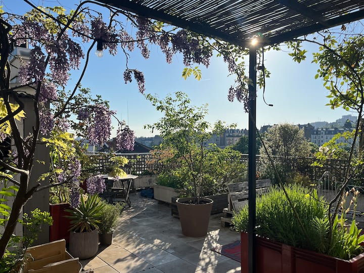 Appartement Familial/terrasse Au Cœur De Paris - Paris