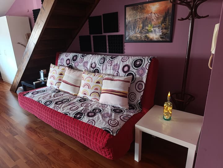 Purple Cozy Studio!
Entire Loft On The 2nd Floor. - Northern Cyprus