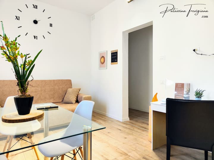 80mq Family Apt + Free Parking | 10min Stazione - Treviso