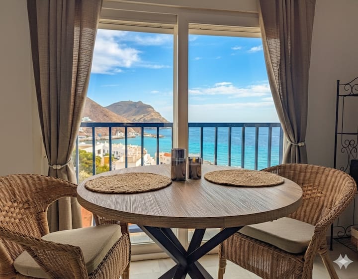 Studio With Sea Views And Pool In San Jose - Cala Chica, Cala Grande y Barronal