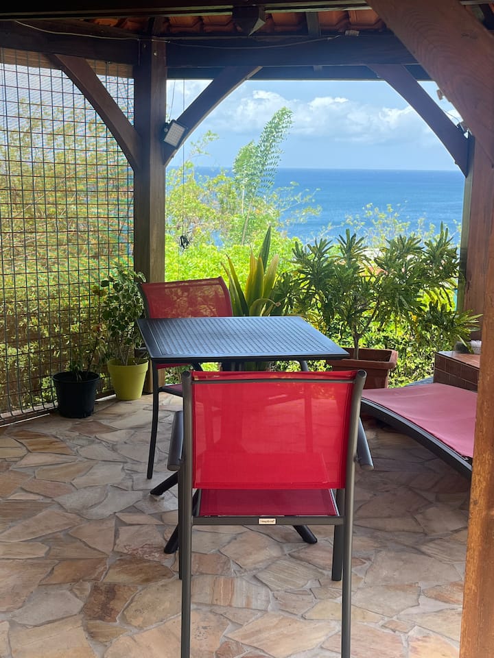 Villa Shoelcher, Joli F2 à 3 Min De La Mer - Fort-de-France