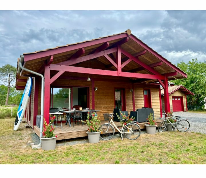 Maison Neuve 3* + Vélos + Carte Carburant Offerte - Sanguinet