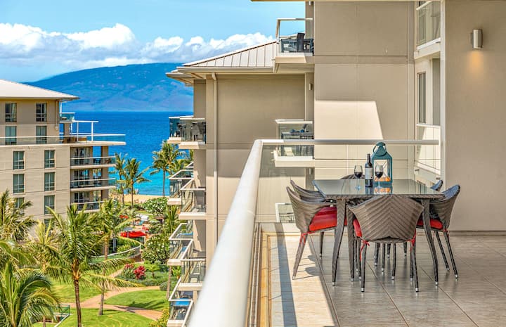 Corner 2br With Expansive Balcony Views - Maui