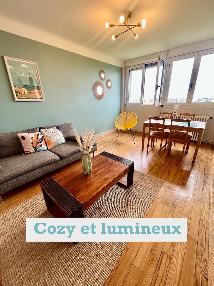 T3 Cosy, Centre Ville + Garage - Toulouse