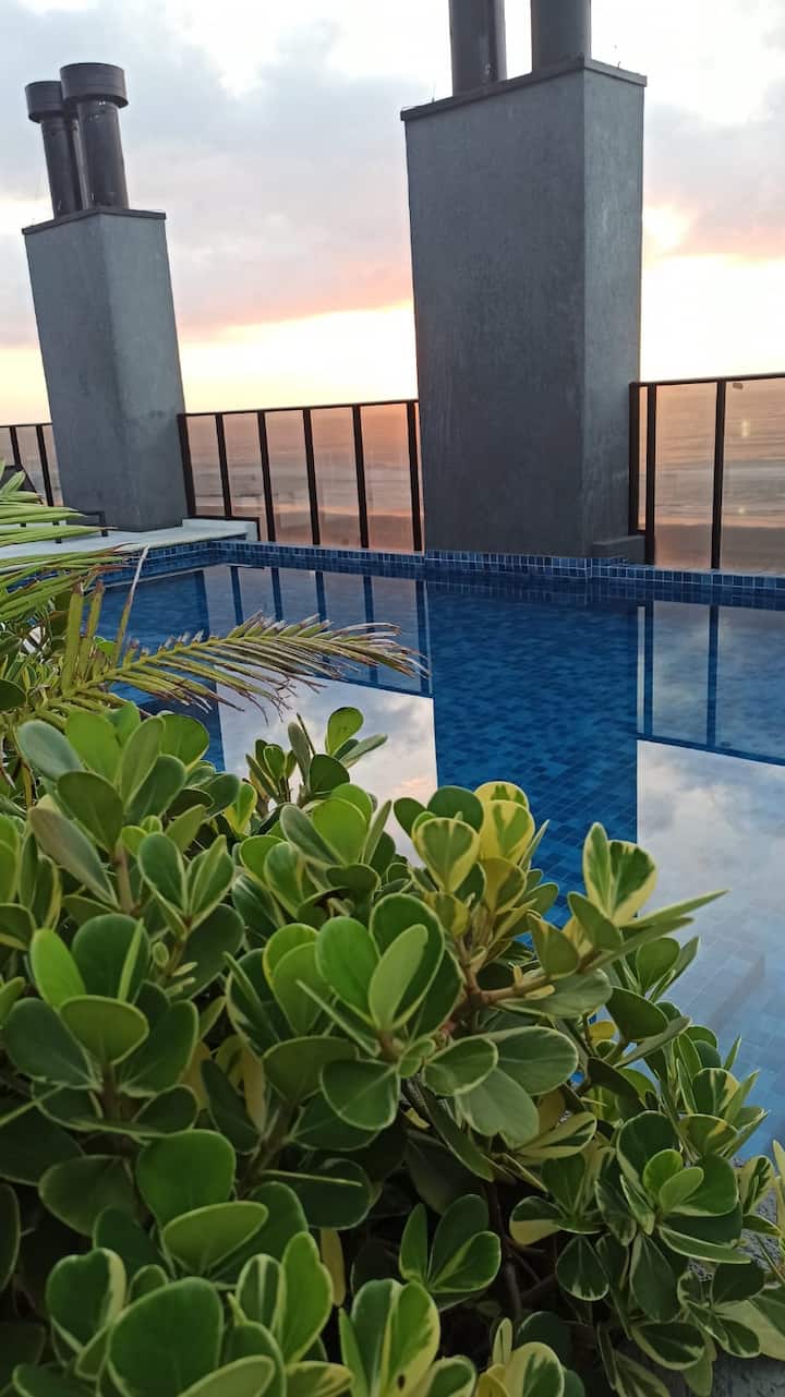 Studio Aconchegante Com Vista Para O Mar - Matinhos