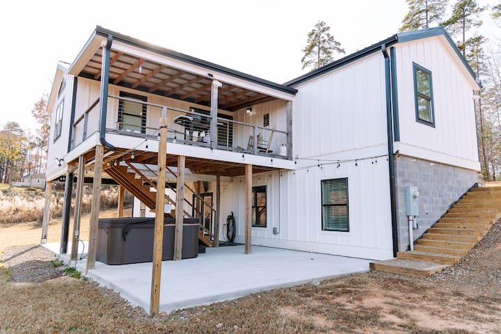 Knott Quite At The Lake - 4bd/3ba With Hot Tub - Devils Fork State Park, Salem