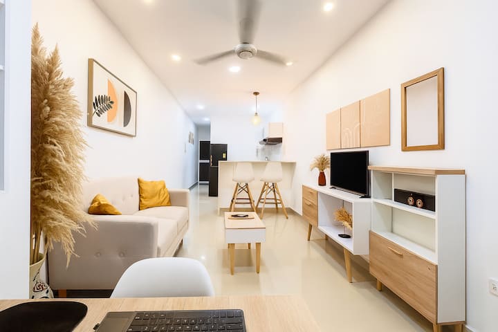 Aparta Estudio Clásico/trabaja/descansa - Santa Marta, Colombia