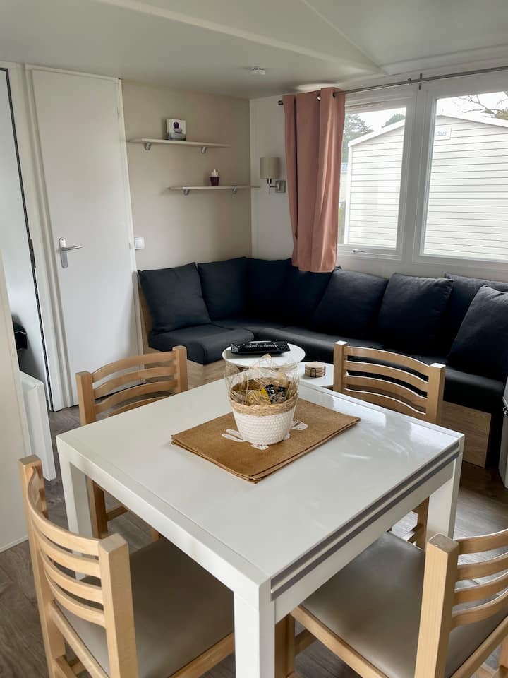 Vue Mer, Location Mobil-home, 3 Chambres - Saint-Pierre-Quiberon