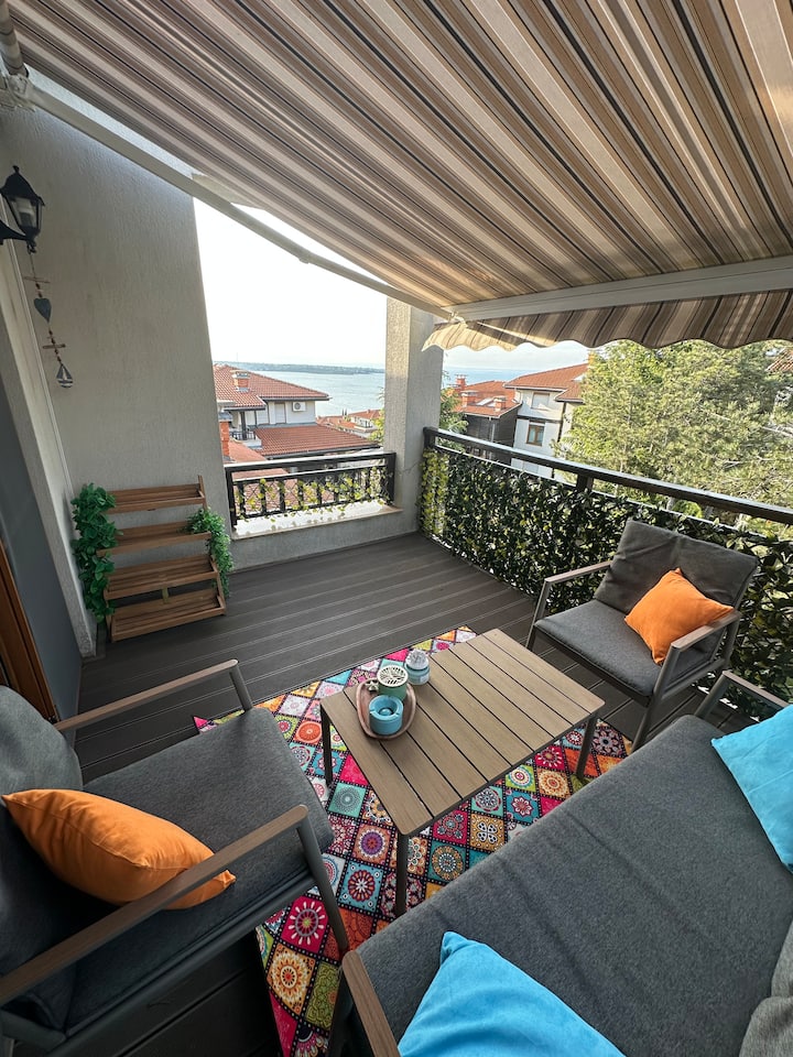 Summer & Soul – Sea View | Terrace - Chernomorets
