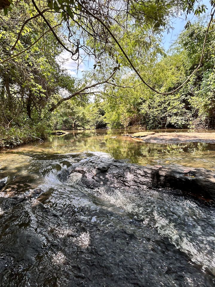 Chácara Top Próx. Goiânia Go, C/ Piscina E Rio - Goiás (estado)