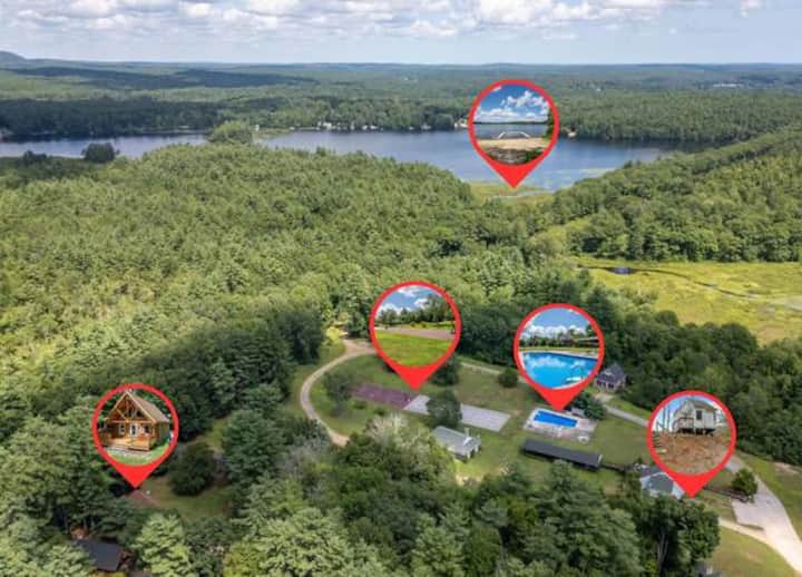 Cozy Cabin Onway Lake - Pawtuckaway State Park, Nottingham
