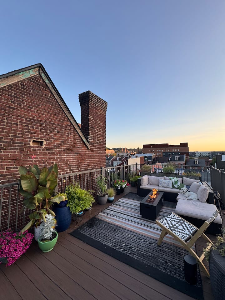 Restored Modern-industrial Row Home - Pittsburgh, PA