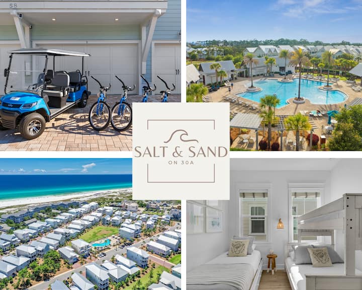 Salt&sand 30a – Family Retreat W/ Pool & Golf Cart - Watersound, FL