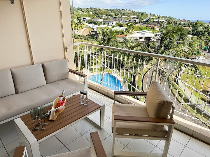 Suite Turoa - Vue Piscine Et Wifi - Tahiti