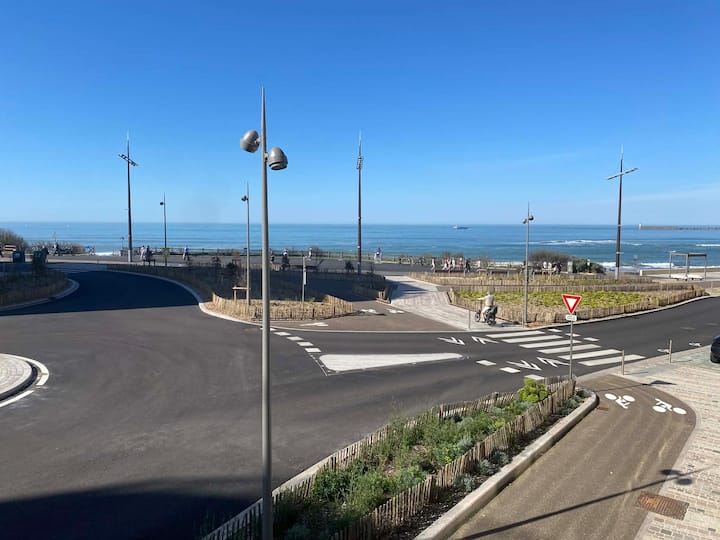 Studio Les Mouettes Vue Mer, Quartier Présidents - Les Sables-d'Olonne