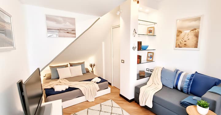 Mansarda 8 Min Dal Mare, 3 Min Ospedale Pediatrico - Genova