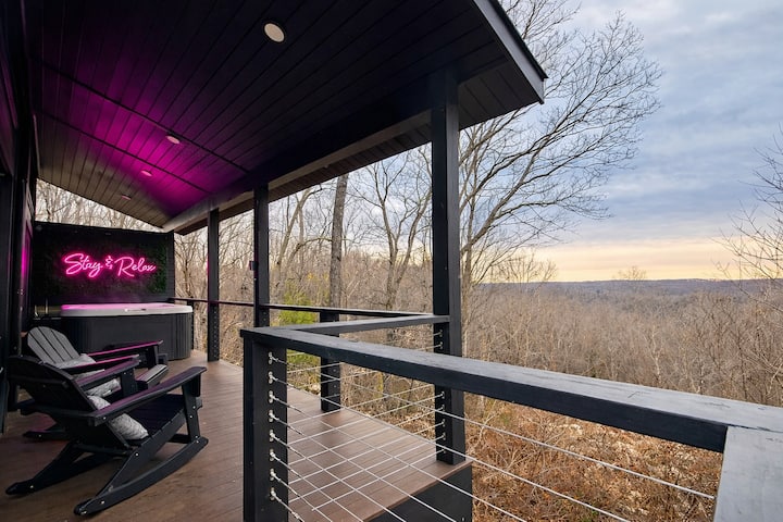 Nemo Tunnel Chalet - Hottub&view - Tennessee