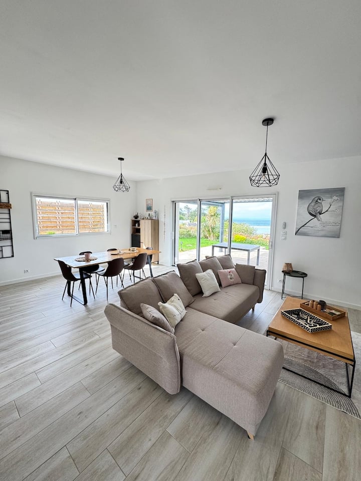 Maison Vue Mer Exceptionnelle - Plage à Pieds - Pentrez