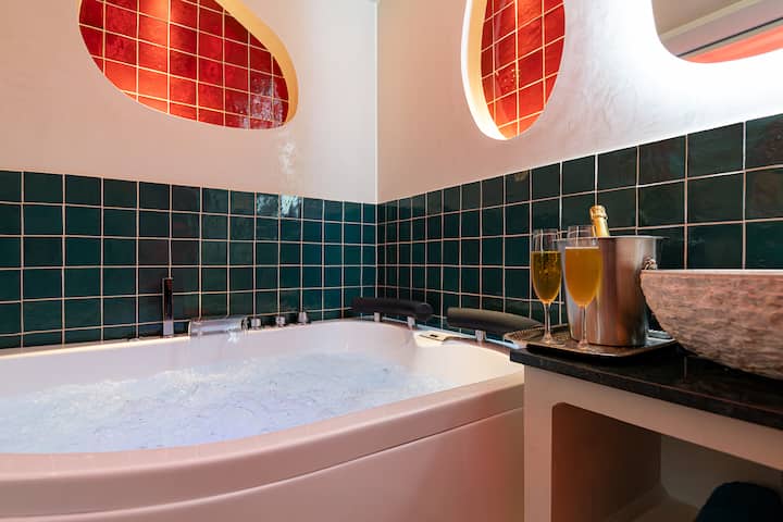 La Villa Bleue Marrakech /Spa/centre - Cannes