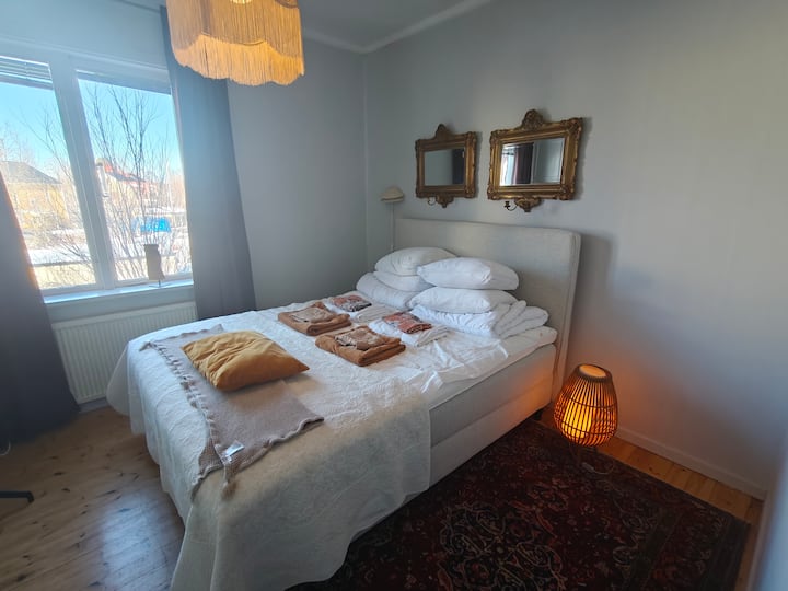 2-rumslägenhet Med Hög Takhöjd Nära Centralstation - Umeå