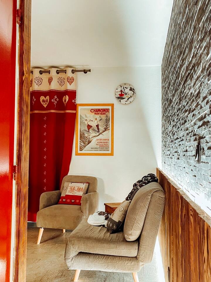Appart La Sarthoise - 1 Chambre Dans Le Centre - Samoëns