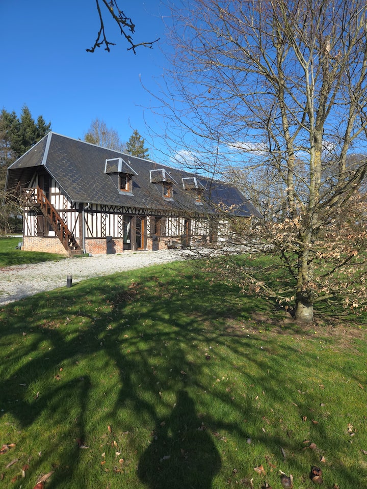 La Villa Fleurie Avec Piscine Chauffée Et Sauna - Normandie