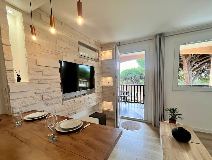 App Design Vue Golf, Proche Mer - Piscine & Sports - French Riviera