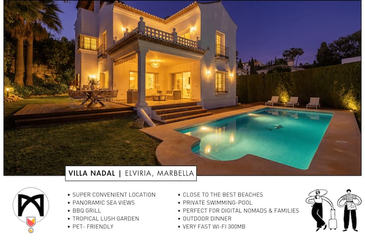 Vacation Marbella I Sea View, Private Pool, Garden - Marbella