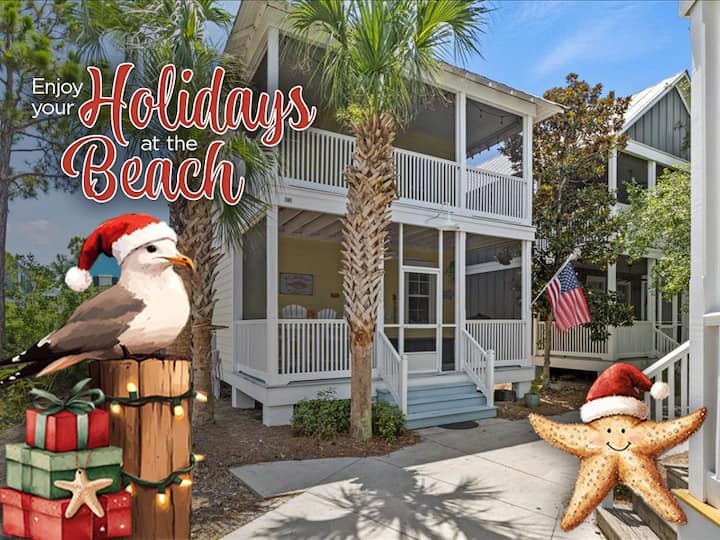 Enjoy The Holidays At Our Cozy Beach Cottage - Port St. Joe