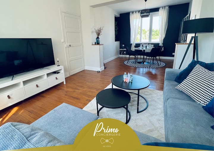 *Le Théodore*  Proche Gare >•< Primo Conciergerie - Nevers