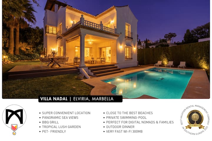 Sea View, Private Pool, Garden I Vacation Marbella - Marbella