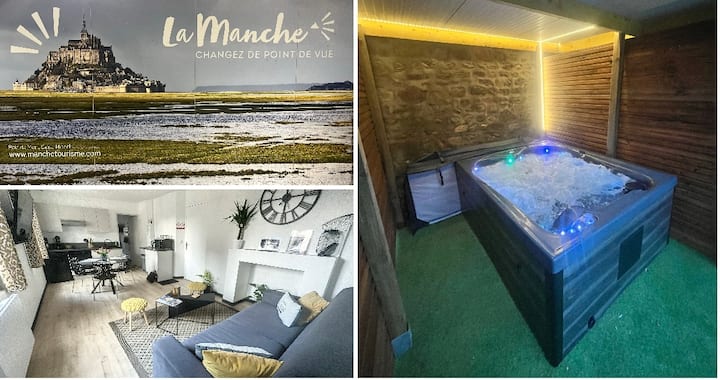 Loft Cour Et Spa Illimité Près Mont Saint Michel - Avranches