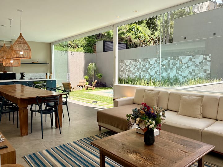 Serra Casa C/piscina Conforto Luxo E Natureza F10 - Teresópolis