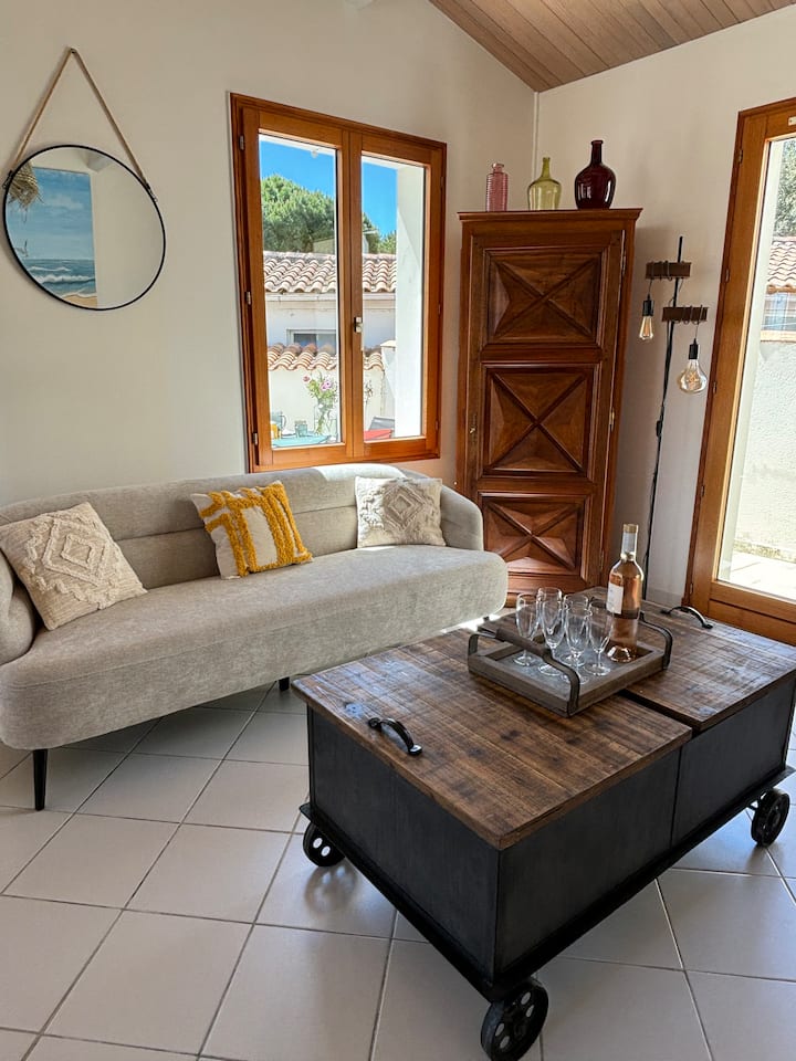Jolie Maison à 50 M De La Plage - Rivedoux-Plage
