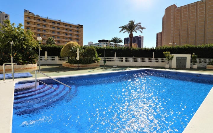 Precioso Apartamento Con Vistas Cerca De La Playa - Benidorm