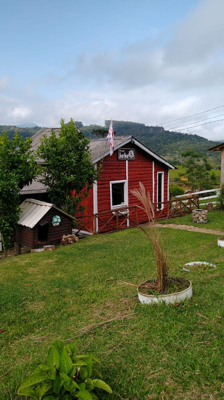 Cabana Rústica - Próximo à Cachoeira Do Poço Certo - Bom Retiro