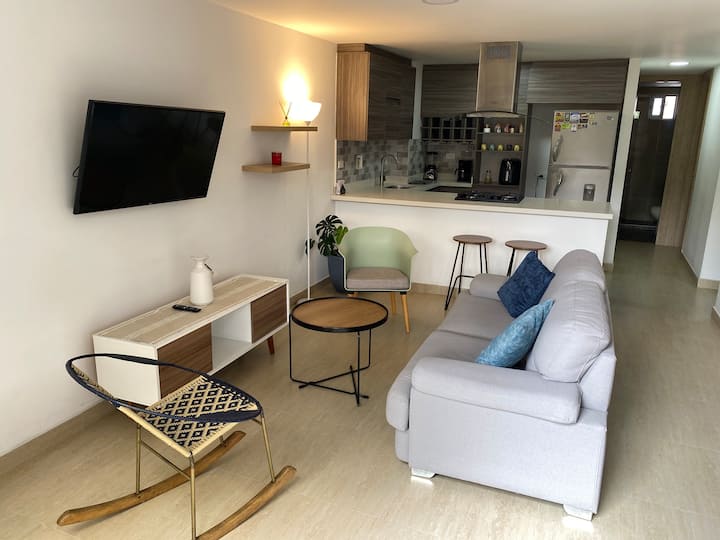 Acogedor Apto, Familiar Cerca De Av80 Y Estadio 3 - Medellín