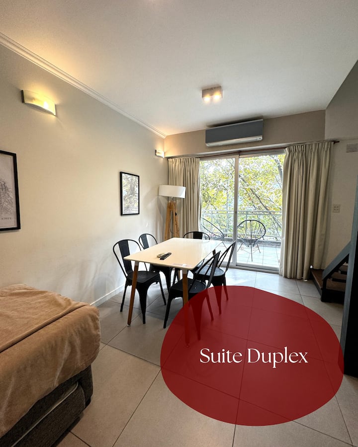 Departamento Con Balcon Suite Duplex En Palermo - Buenos Aires