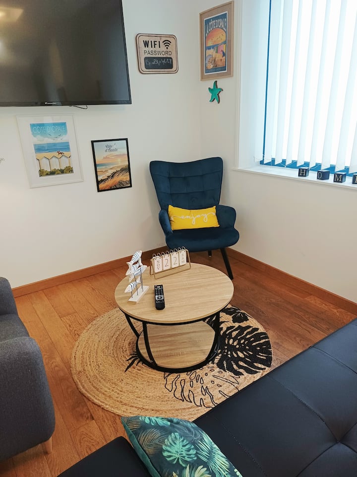 Joli Appartement 42 M2 L'escale Côtière Près Plage - Équihen-Plage