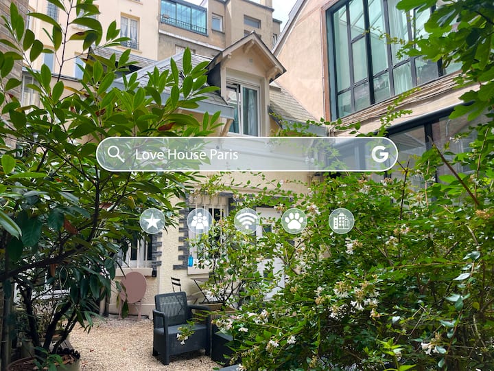 Love House - Maison Rare Et Son Jardin - Parijs