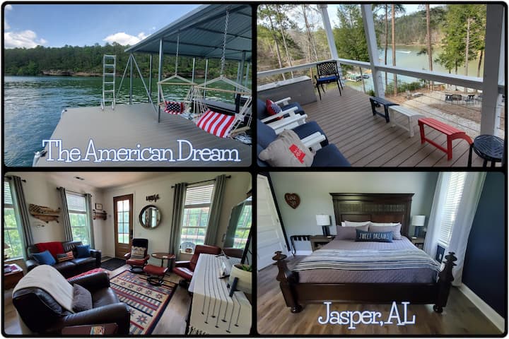 The American Dream On Smith Lake - Lewis Smith Lake