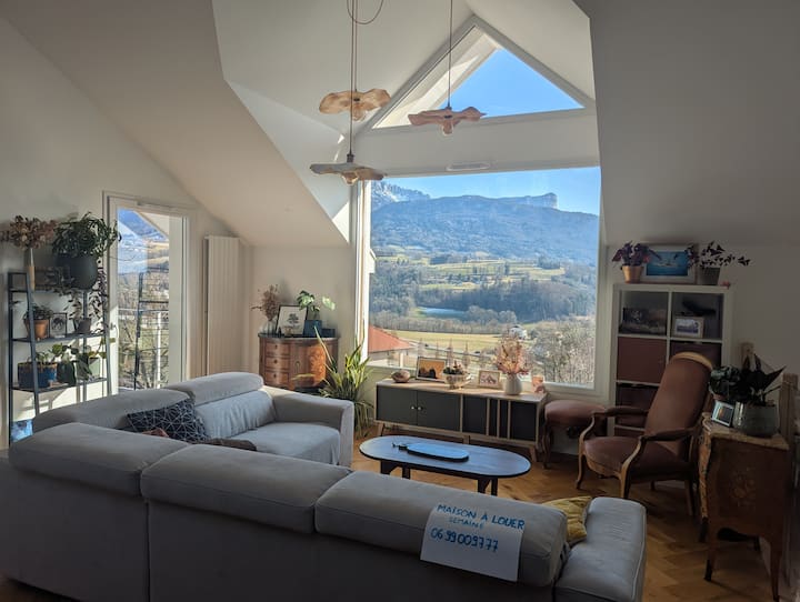 Maison Vue Imprenable Montagnes - Annecy-le-Vieux
