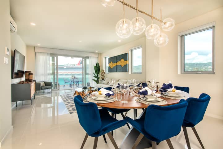 Luxury Oceanview Mobay Haven W/ Pool - Montego Bay