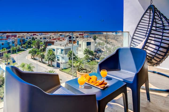 Vue Panoramique | Proche Plage | Ensoleillé - Agadir