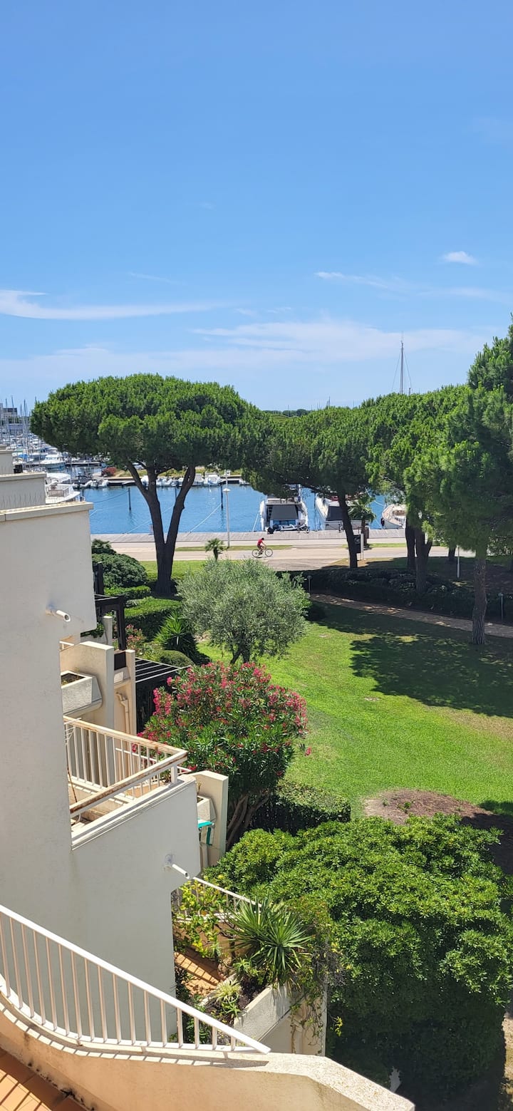 Terrasses 1 Sur Le Port De Plaisance - Le Grau-du-Roi