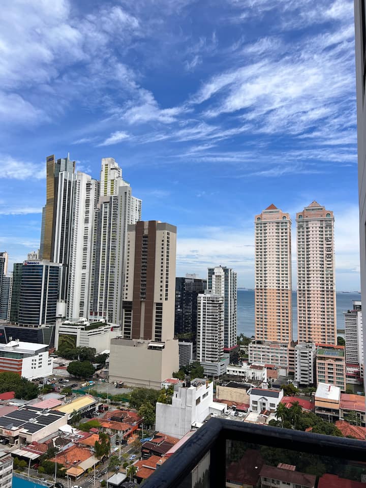 Aesthetic Apt With Amazing City Skyline View - Panama